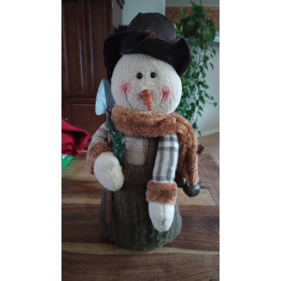 1 Madison | Accents | Snowman Plush Weighted Bottom | Poshmark
